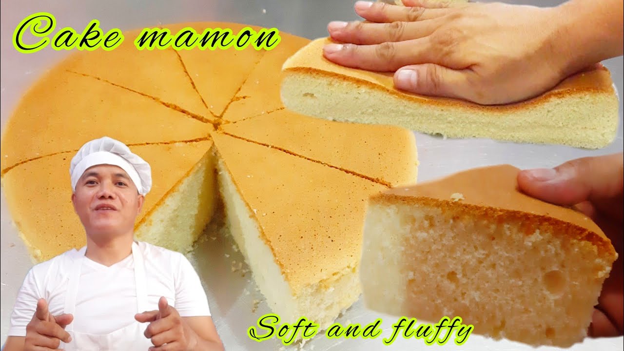 HOW TO MAKE CHIFFON CAKE? PAANO GUMAWA NG CAKE MAMON?MAMON CAKE RECIPE ...