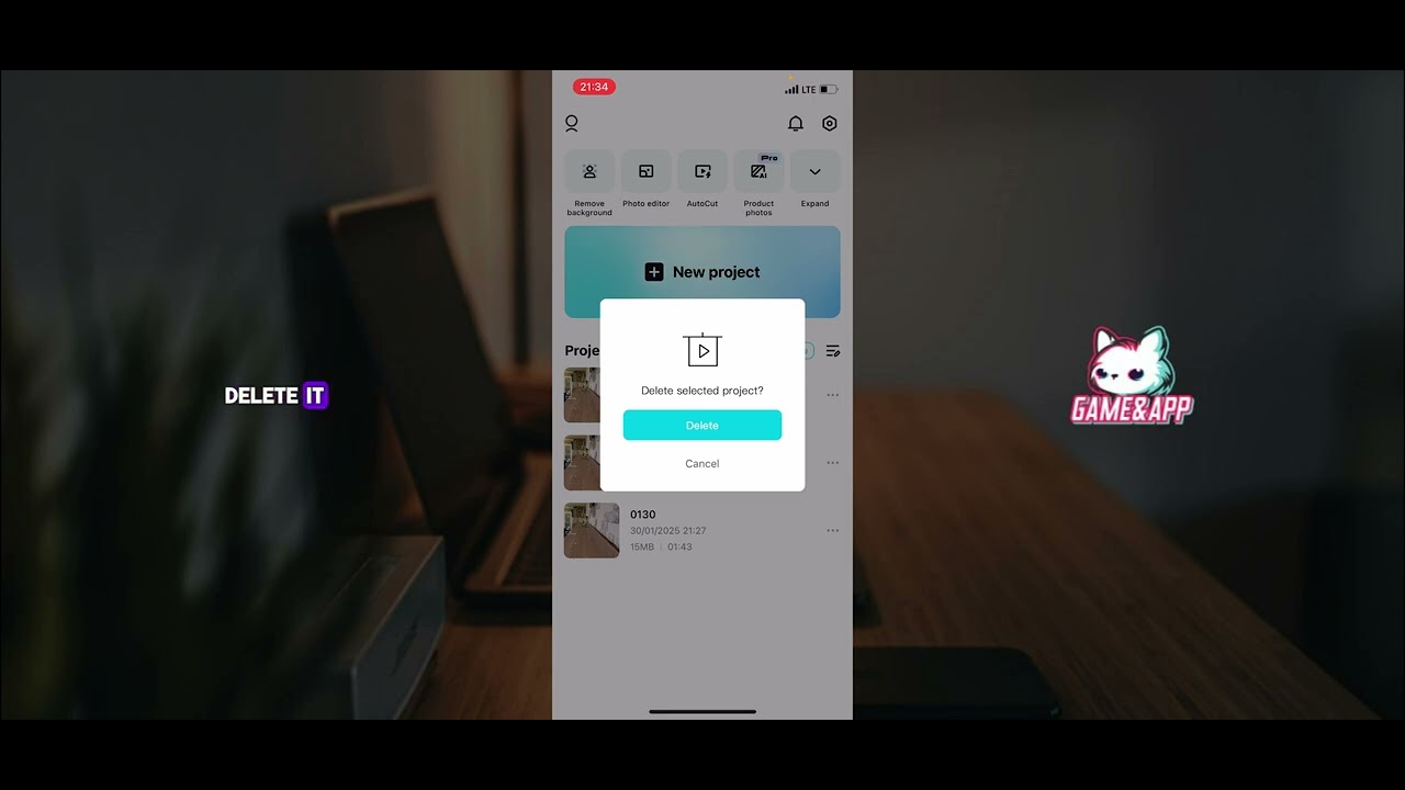 How To Delete Your Project In CapCut? / CapCut Tutorial / Project Deletion Guide - YouTube