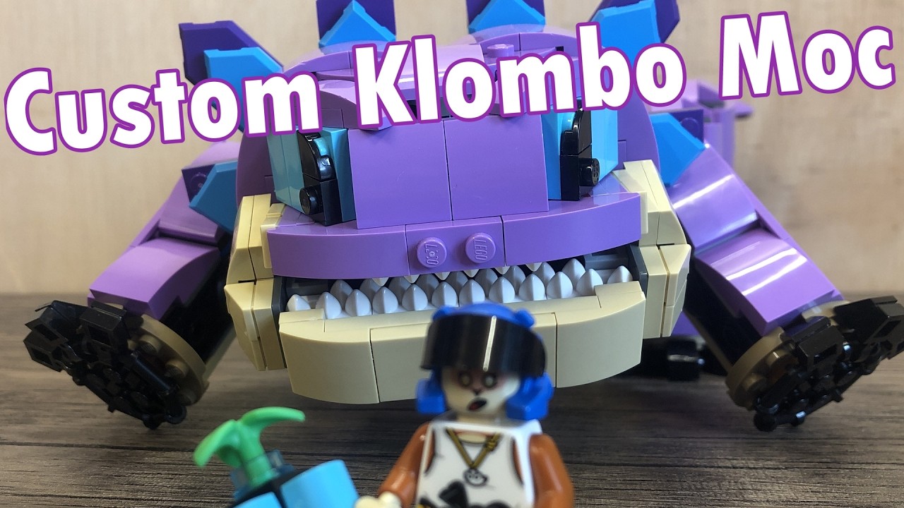 I built my own custom Klombo (LEGO Fortnite Lost Isles Moc) - YouTube