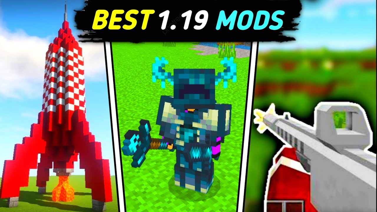 Top 5 epic Mods For Minecraft (1.19+) | Best Mods For Minecraft pocket ...