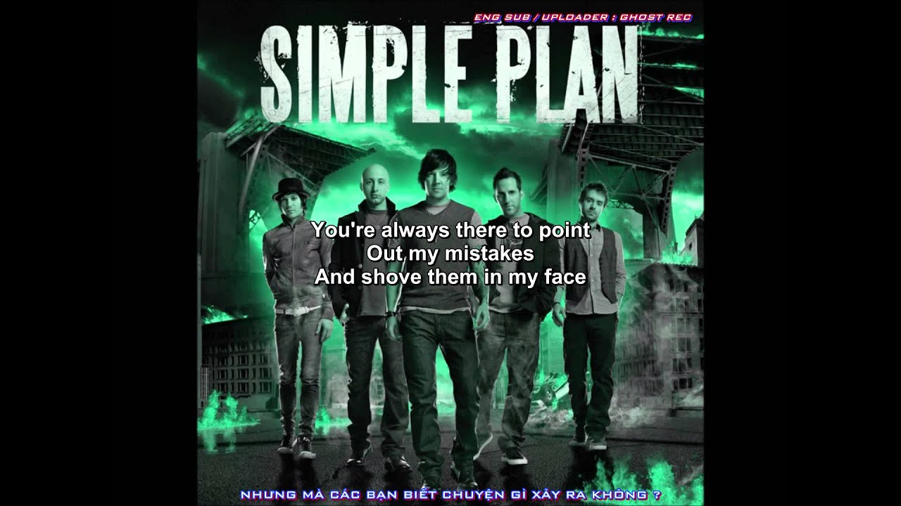 SHUT UP- SIMPLE PLAN [ENGSUB] - YouTube