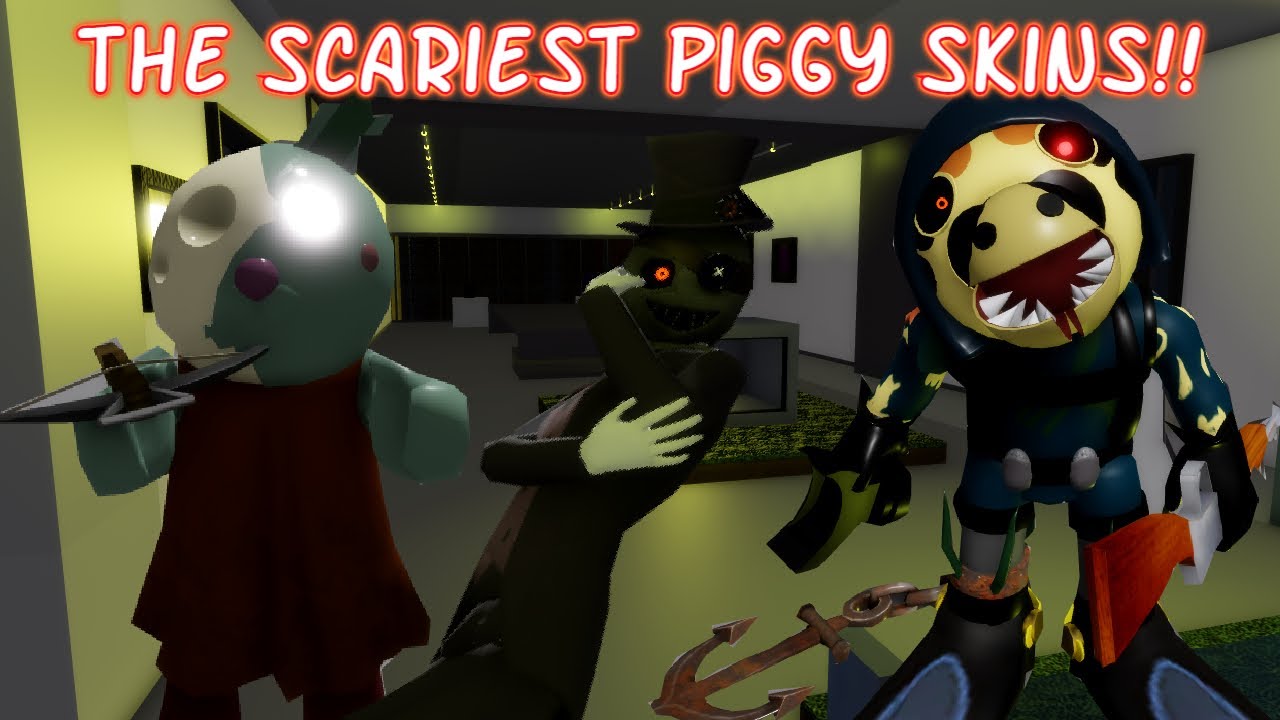 The SCARIEST Piggy skins that should be added in a Halloween HUNT ...