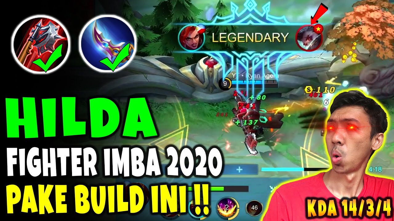 BUILD HILDA TERSAKIT 2020 - HILDA GAMEPLAY SEASON 15 - YouTube