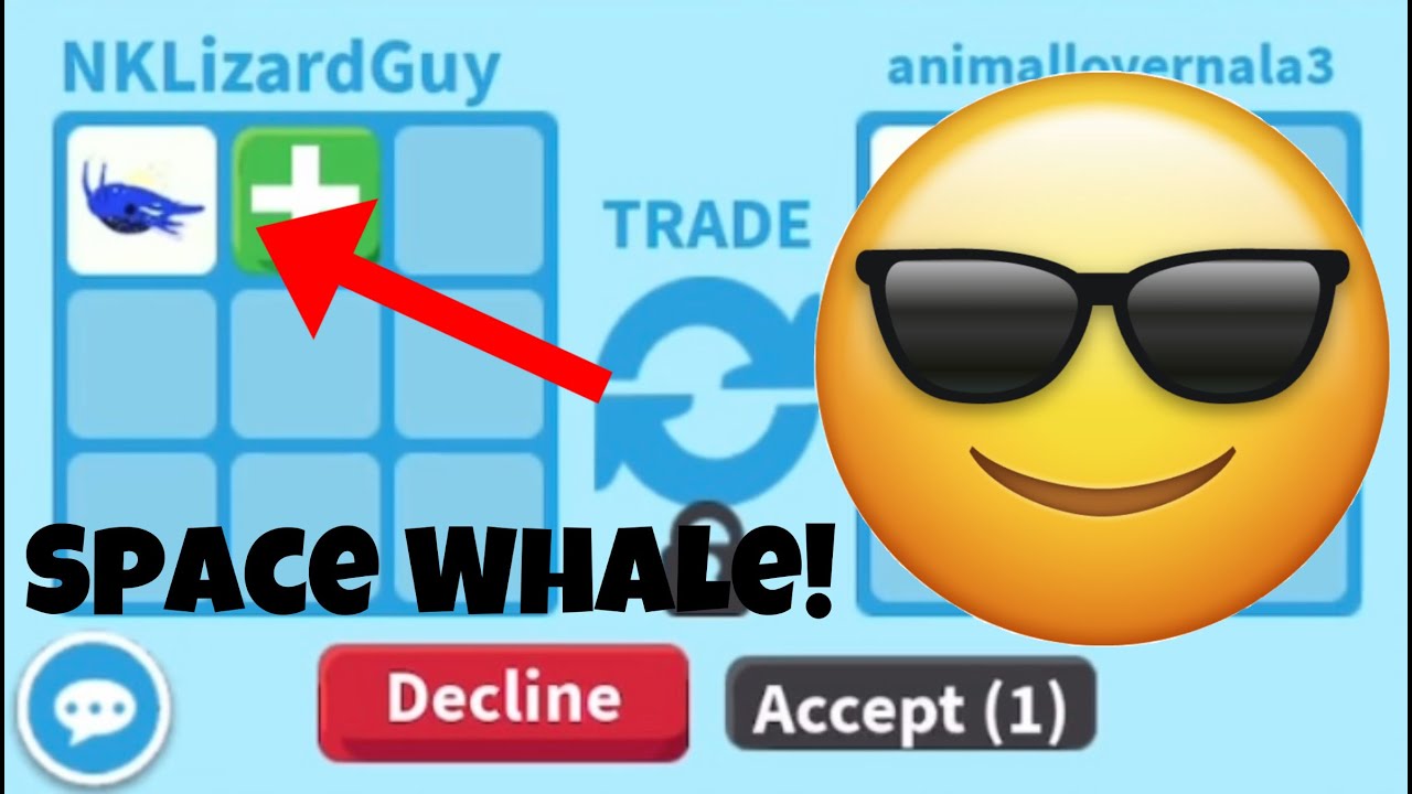 WHAT PEOPLE TRADE FOR THE *NEW* SPACE WHALE! (Roblox Adopt Me) - YouTube