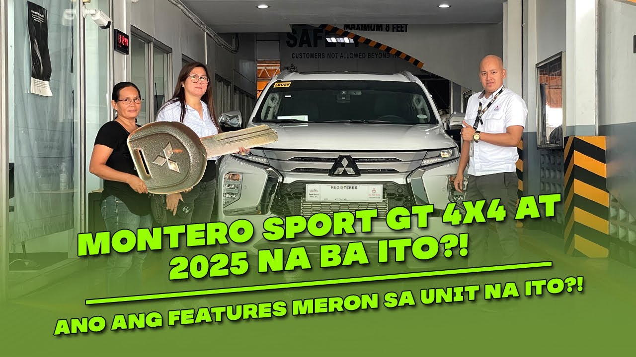 #MONTERO SPORT GT 4X4 AT | 2025 Na Ba Ito? | Ano Ang Features Meron Sa ...
