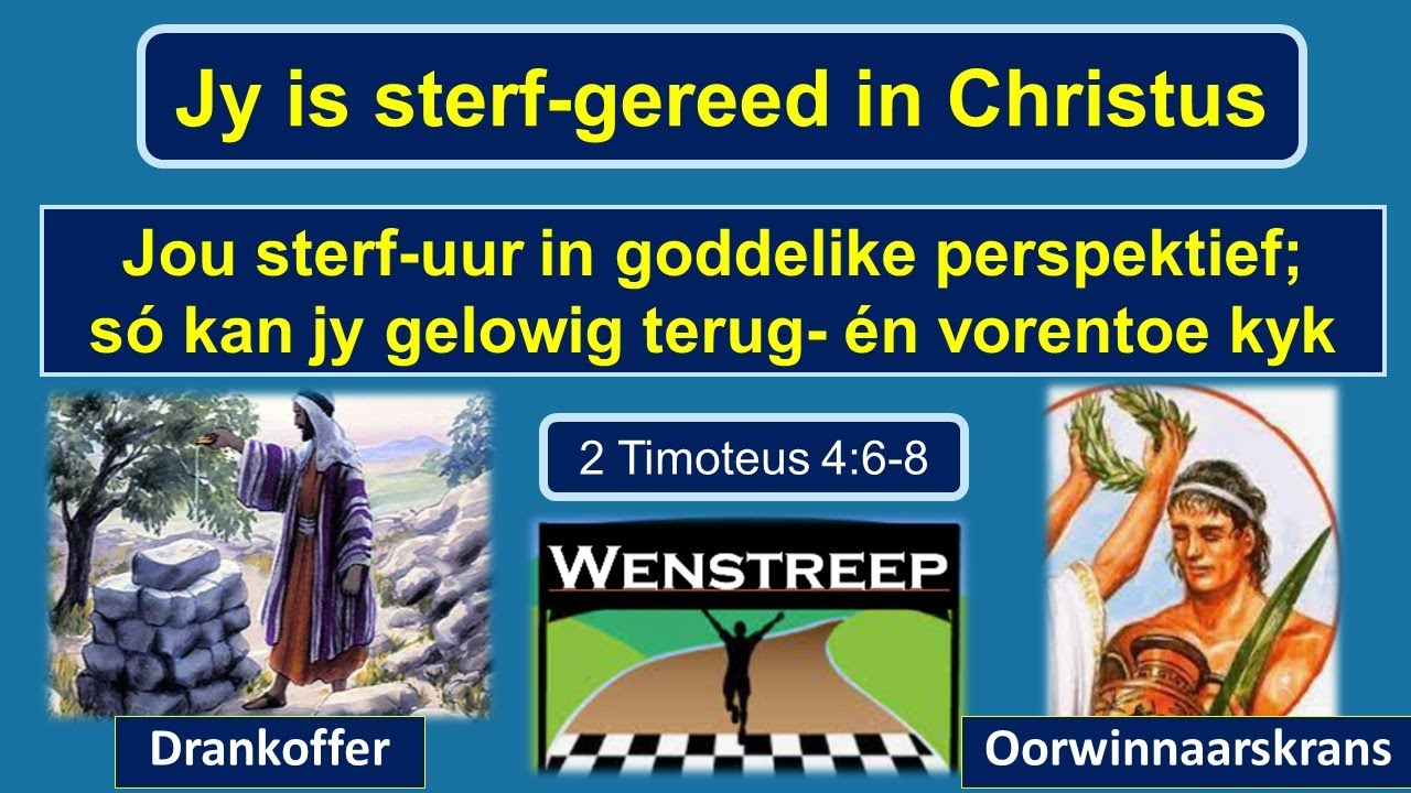 5 Februarie 2023 (18:00) - Prof. Fika Janse van Rensburg - 2 Timoteus 4 ...