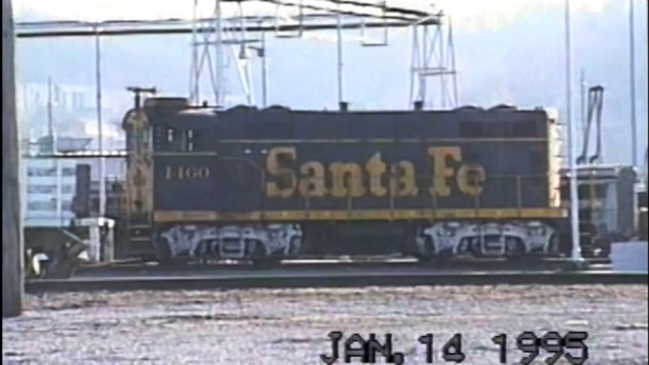1995_01_14 ATSF Argentine Yard Turner Holliday Jct BEEP 1460 - YouTube
