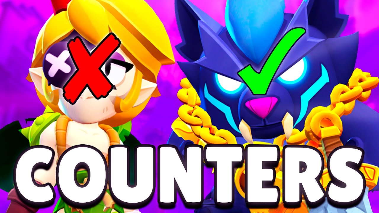 TODOS LOS COUNTERS DE CADA BRAWLER! Guía completa de TANQUES y SNIPERS - YouTube