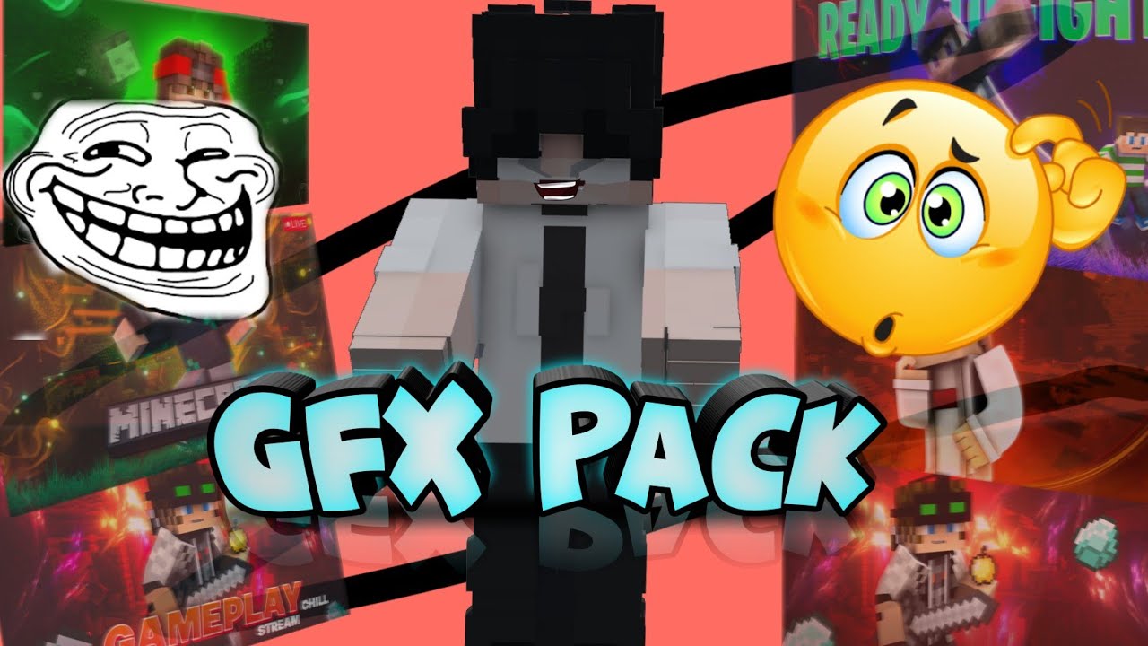 Minecraft gfx pack for thumbnails and editing (very important)⛏️⛏️ ...