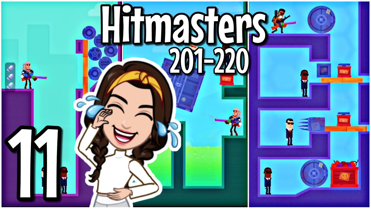 Hitmasters Gameplay Walkthrough Part 11 | Level 201 - 220 - YouTube