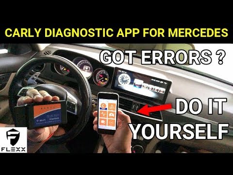 FIX MERCEDES CHECK ENGINE LIGHT WITH CARLY APP - YouTube
