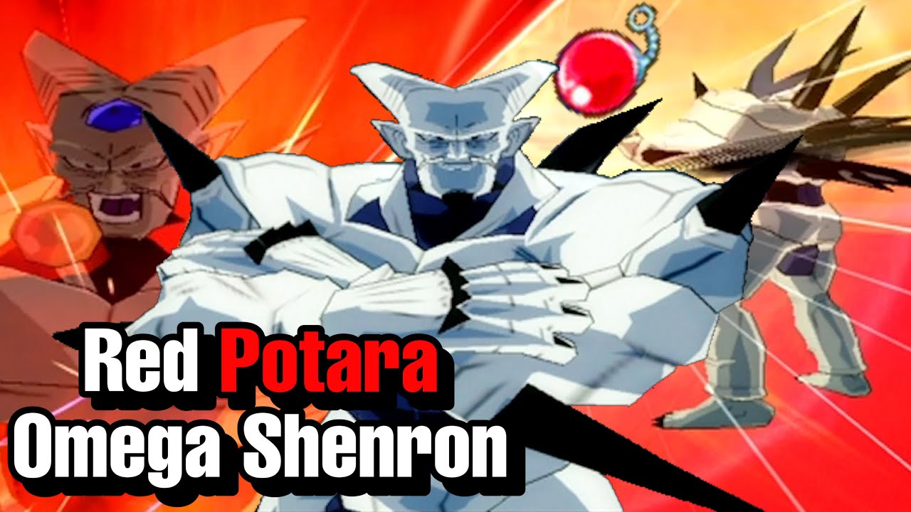 Red Potara Omega Shenron Is SUFFERING! Budokai Tenkaichi 3 - YouTube