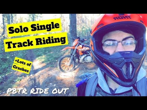 Solo Single Track Riding - YouTube