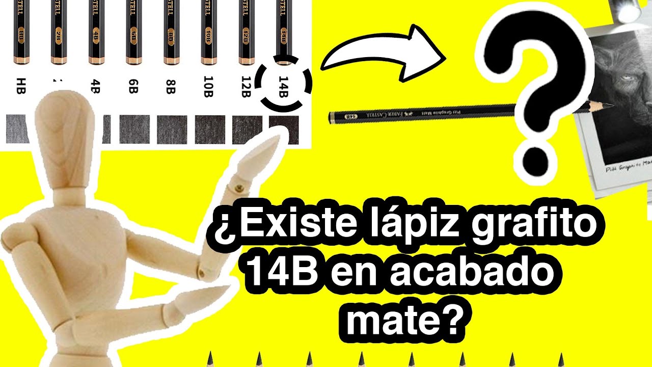 Lápiz grafito faber castell 14B mate 12b 10b art supplies Ciudad de ...