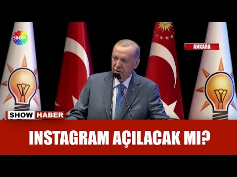 Erdoğan'dan ''Instagram'' açıklaması!