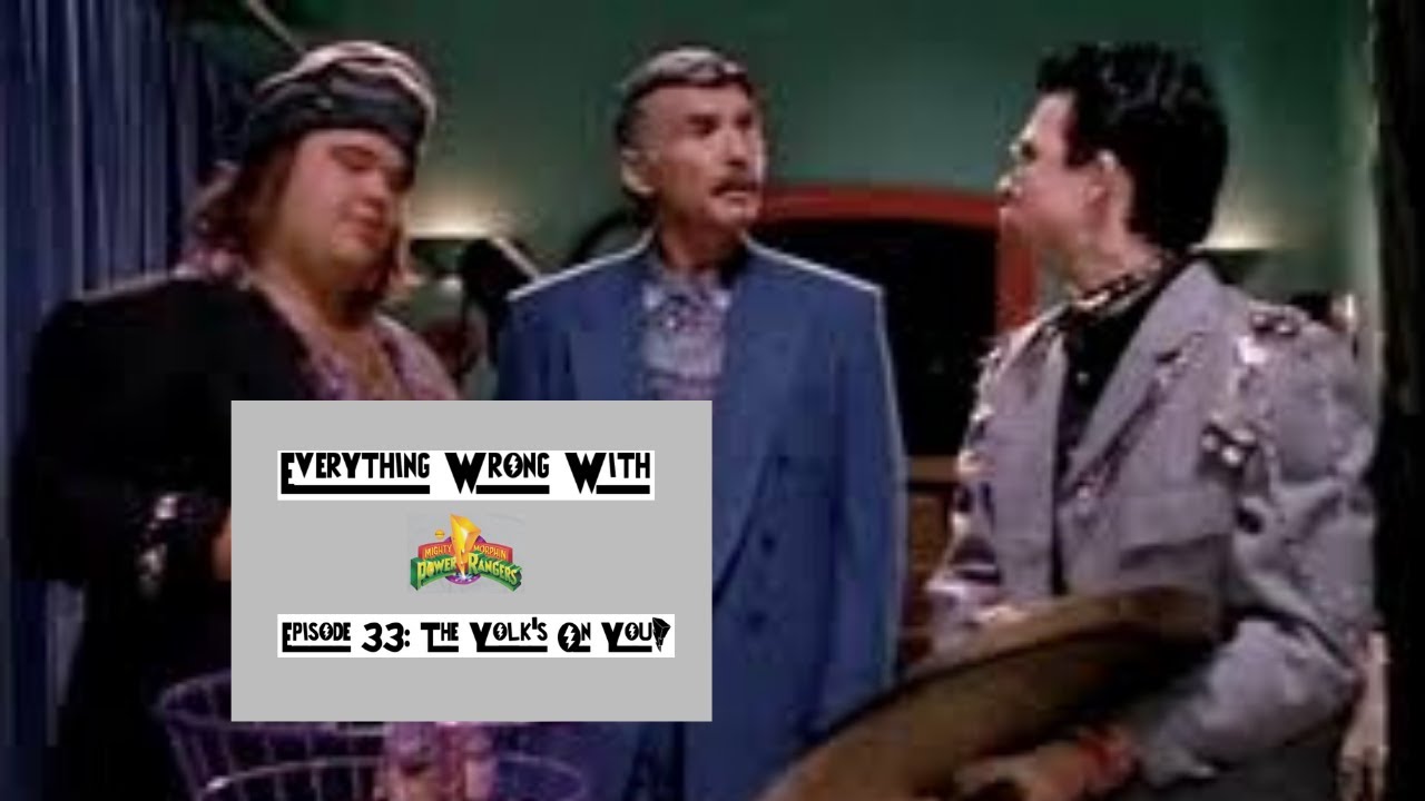 Everything Wrong With Mighty Morphin Power Rangers: Episode 33 The Yolk ...