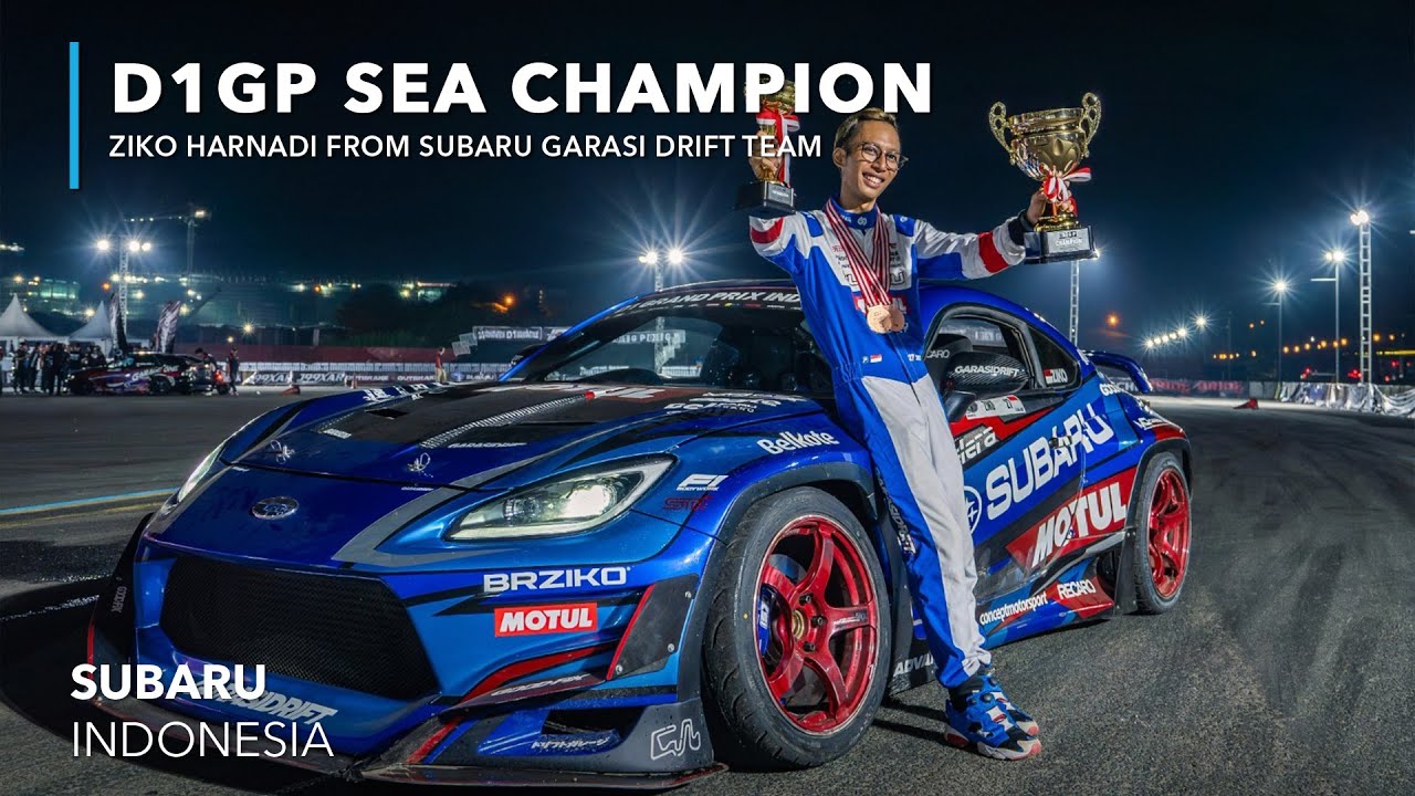 D1GP SEA Champion ‼️ Ziko Harnadi from Subaru Garasi Drift Team - YouTube