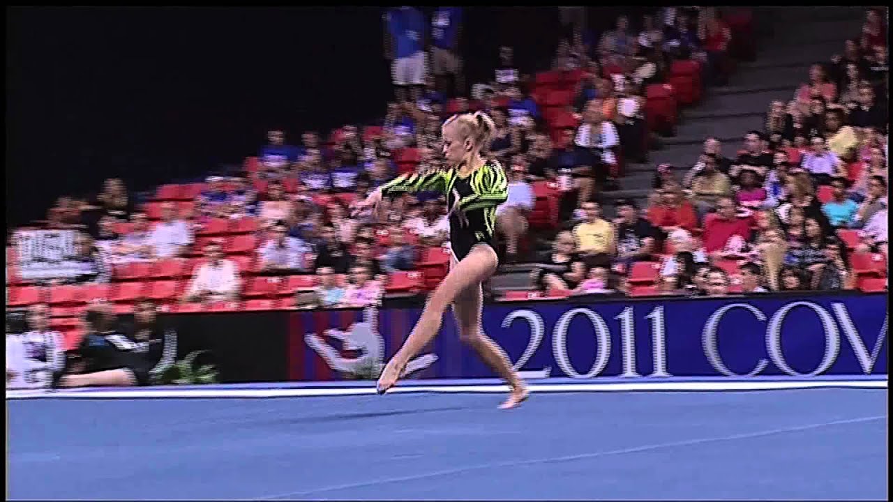 McKenzie Wofford - Floor Exercise - 2011 Covergirl Classic - YouTube