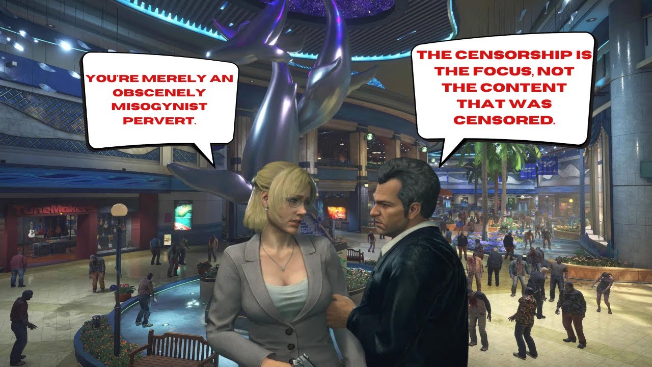 Censorship is the focus dead Rising Deluxe Remaster - YouTube