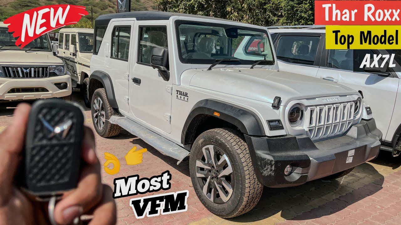 2025 New Mahindra Thar Roxx AX7L Top Model🔥 | Thar Roxx 2025 Top Model ...