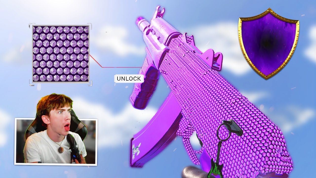 PINK DIAMOND SMG GLITCH! (ROAD TO DARK AETHER CAMO) PLAGUE DIAMOND CAMO ...