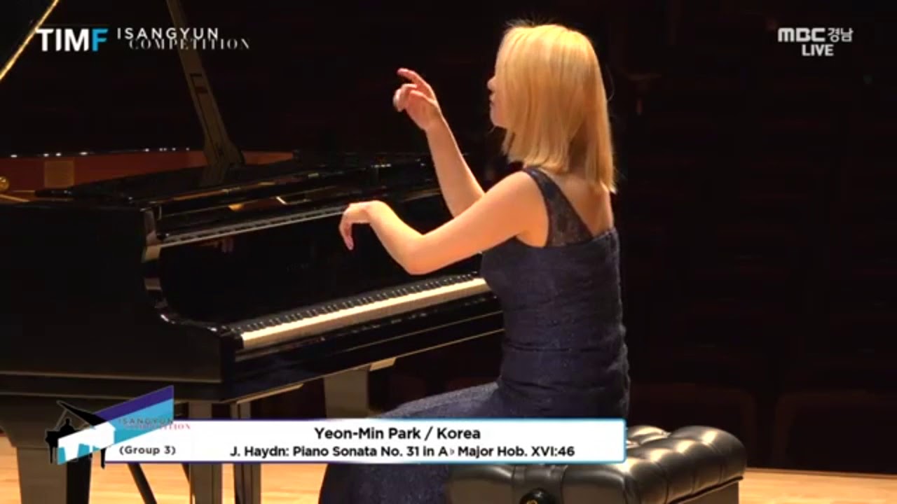 2019 ISANGYUN COMPETITION 1ST ROUND_Yeon-Min Park - YouTube