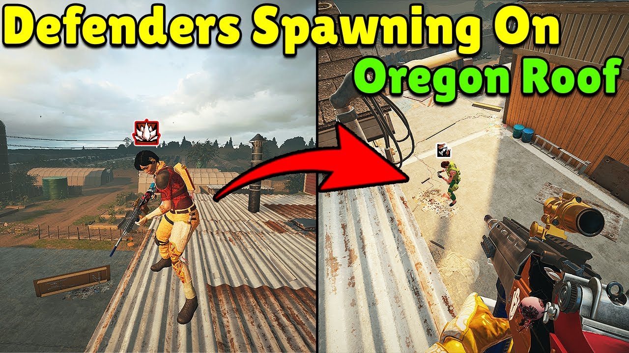 *NEW* Defenders Can Spawn On Oregon Roof! - Rainbow Six Siege Brutal ...