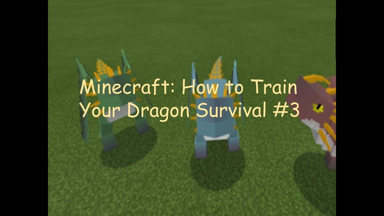 Minecraft: How to Train Your Dragon Survival #3 - YouTube