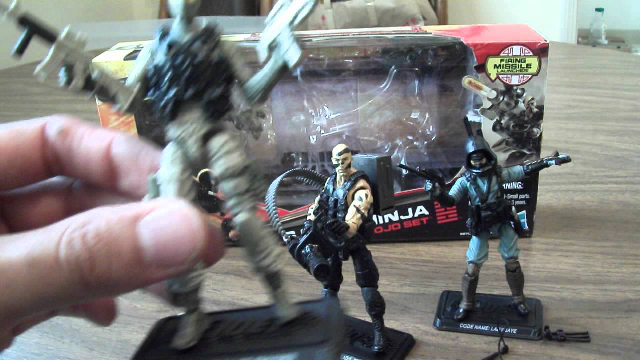 GI Joe: Retaliation Ninja Dojo Set review - YouTube