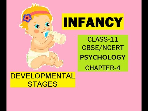 CLASS-11, PSYCHOLOGY, CHAPTER-4, INFANCY- DEVELOPMENTAL STAGES. #cbse # ...