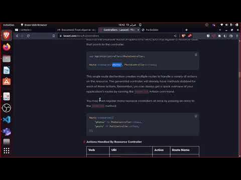 Laravel9 V68 : Controleur de ressources - YouTube