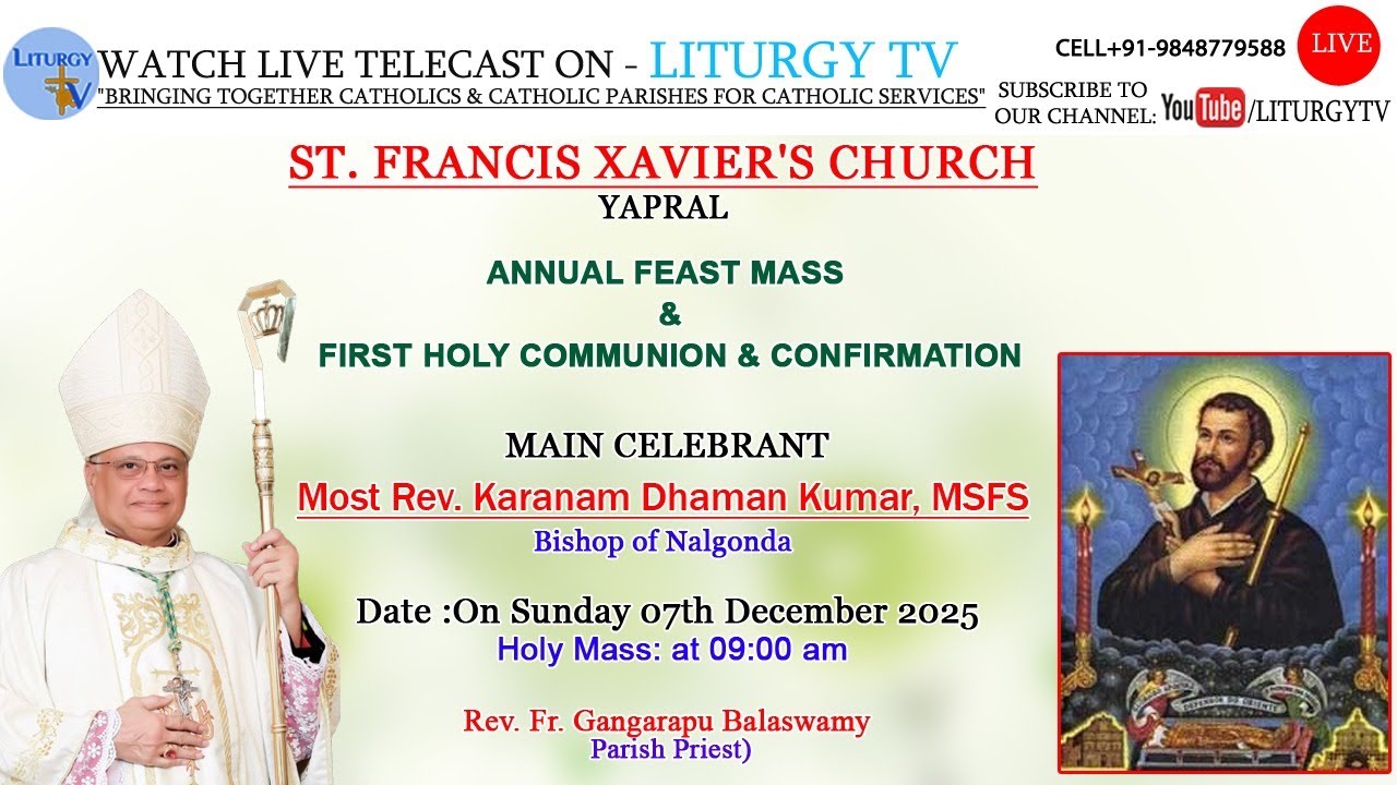 Most Rev. Karanam Dhaman Kumar, MSFS Bishop I ST. FRANCIS XAVIER'S I ...