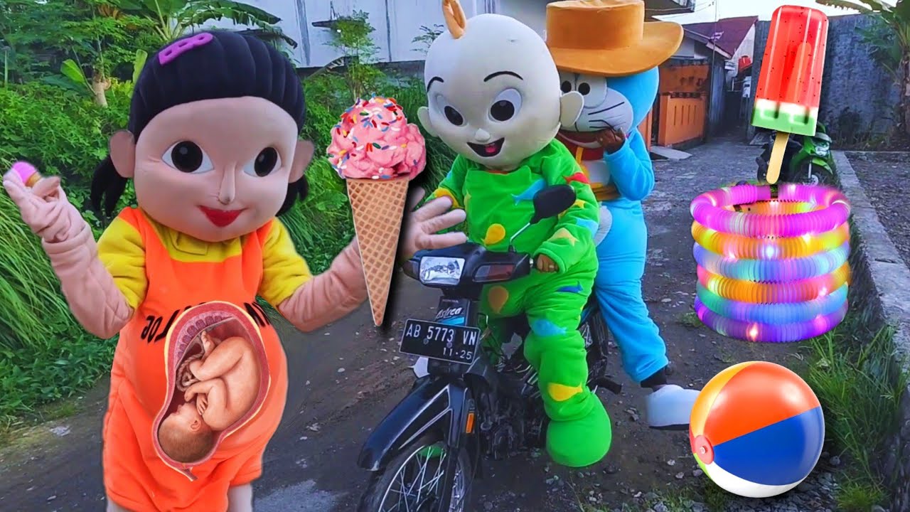 Drama Badut Lucu Cocomelon Doraemon Naek OdongOdong Badut SquidGame ...