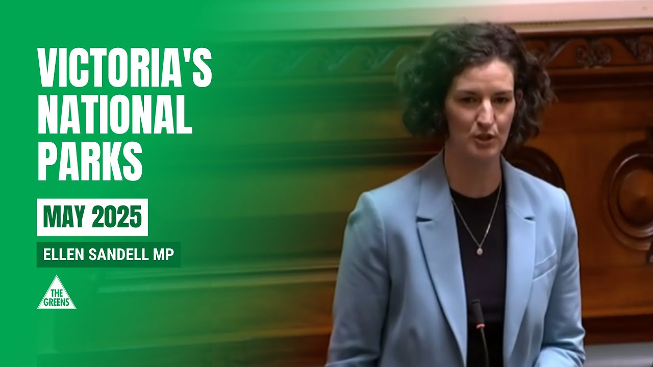 Ellen Sandell MP - Victoria's National Parks - YouTube