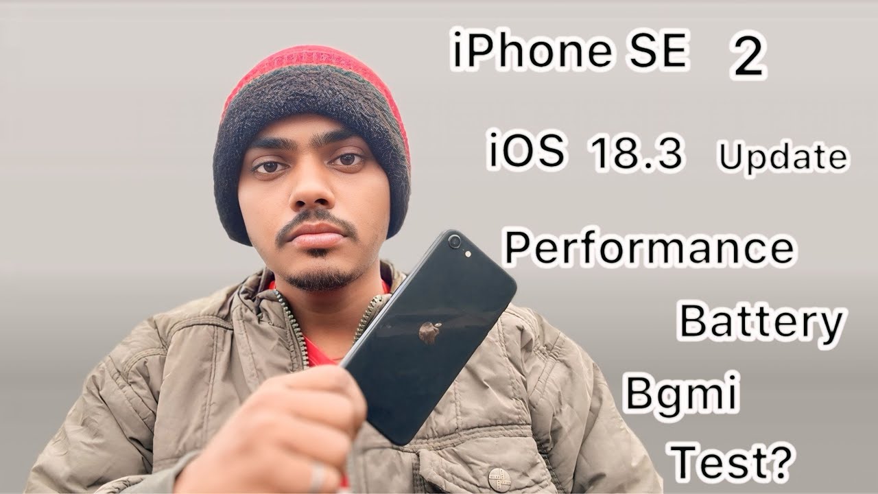 iPhone SE 2 ios 18.3 update review after 1 week Bgmi performance ...