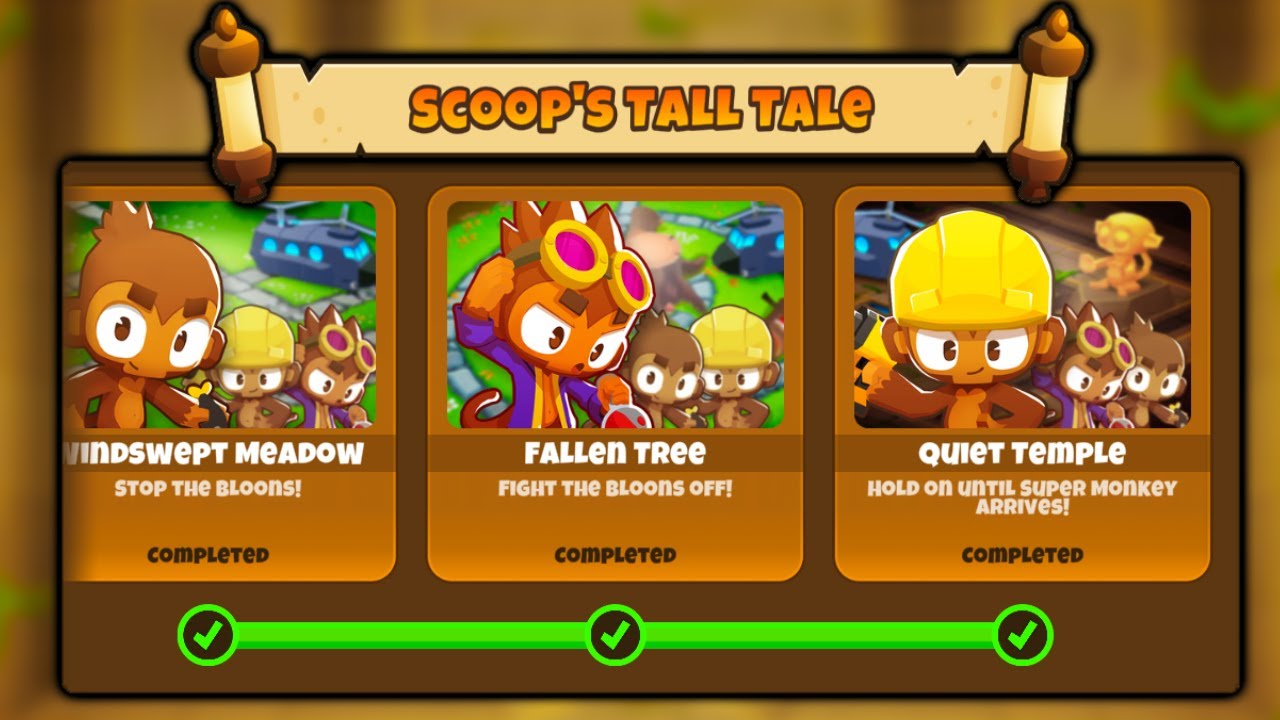 How To Beat Scoops Tall Tale in BTD6 - YouTube