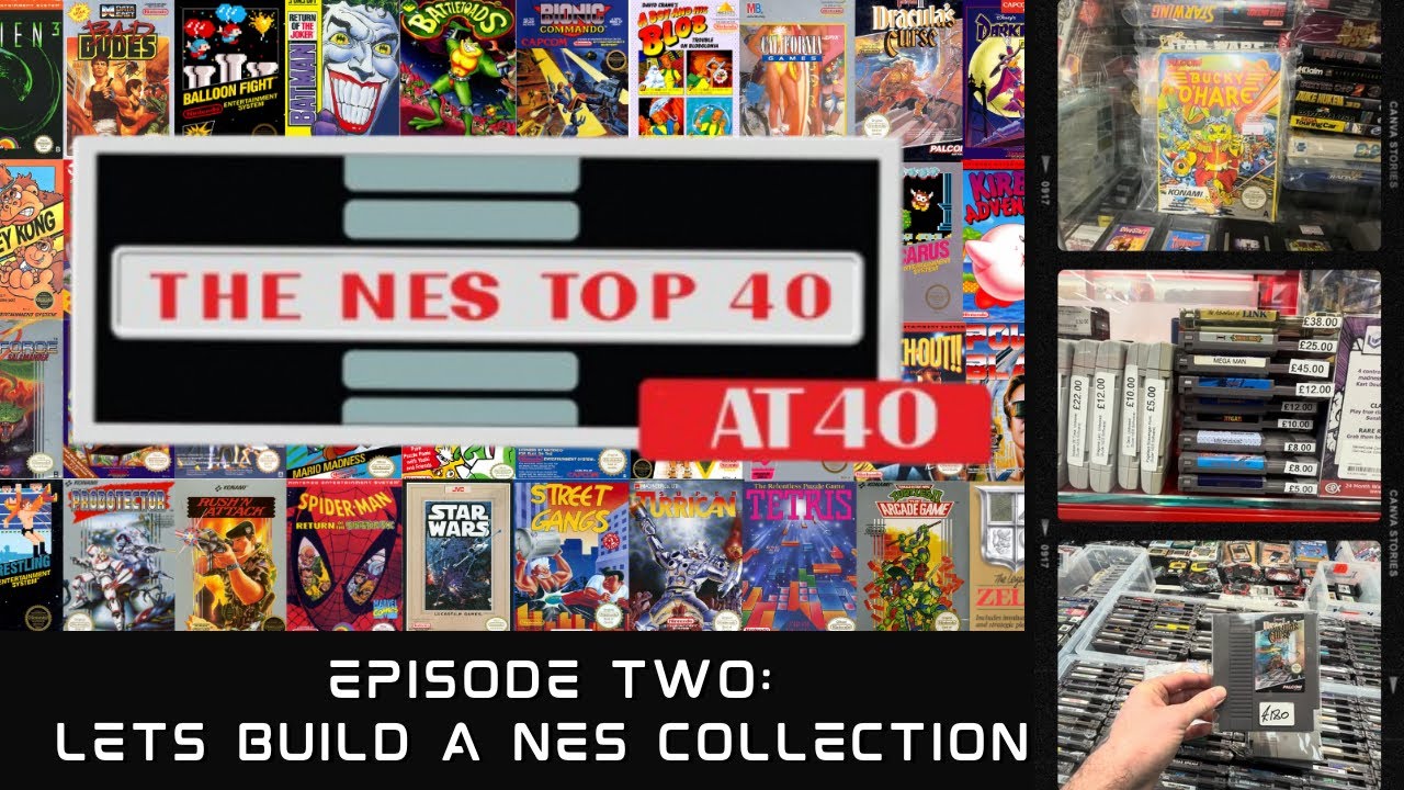 The NES Top 40 at 40 - Episode Two: Lets Build an NES Collection - YouTube