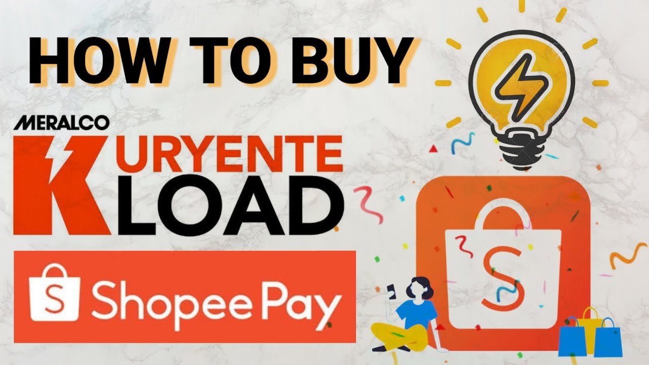 How to Buy Meralco Kuryente Load on Shopee - YouTube