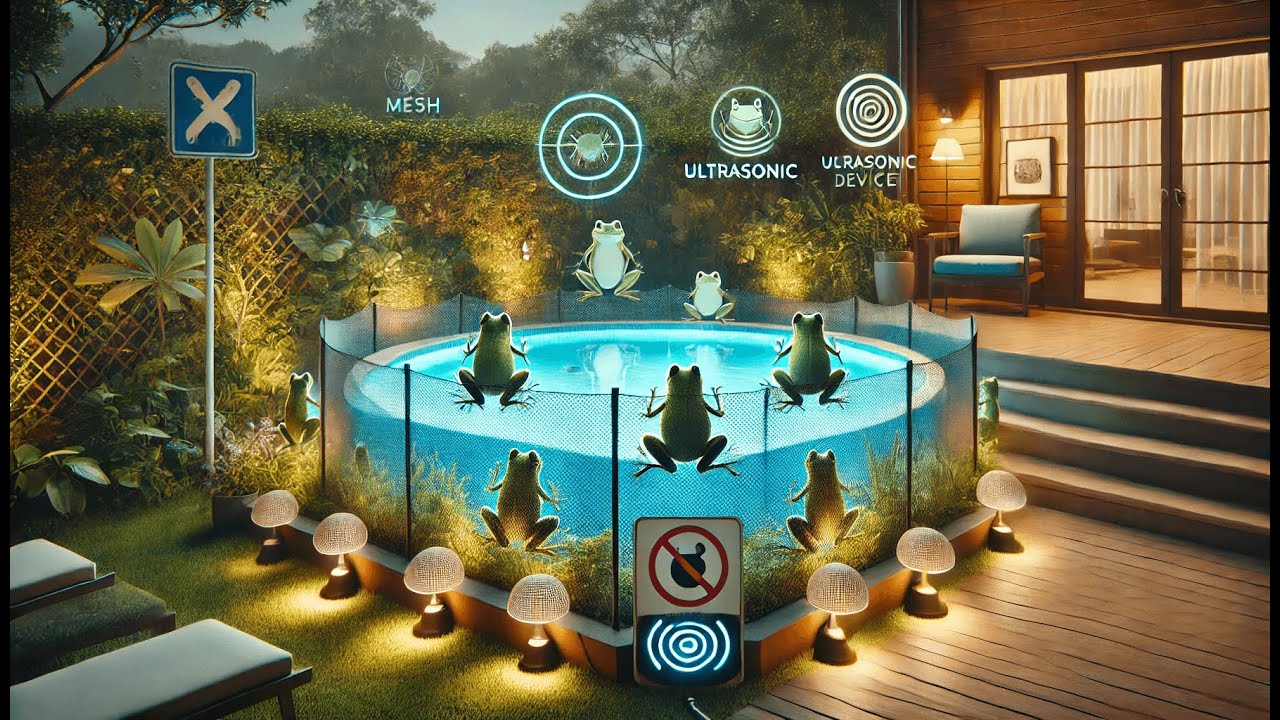 🦎 LCHUANG Pro Pool Animal Critter Escape Ramp Frog Saver | Best How to Keep Frogs Out of Your ...
