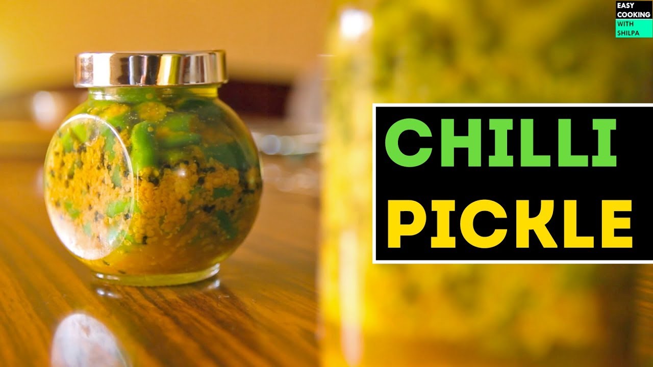 How to make HARI MIRCH ka ACHAR - GREEN CHILLI PICKLE ...