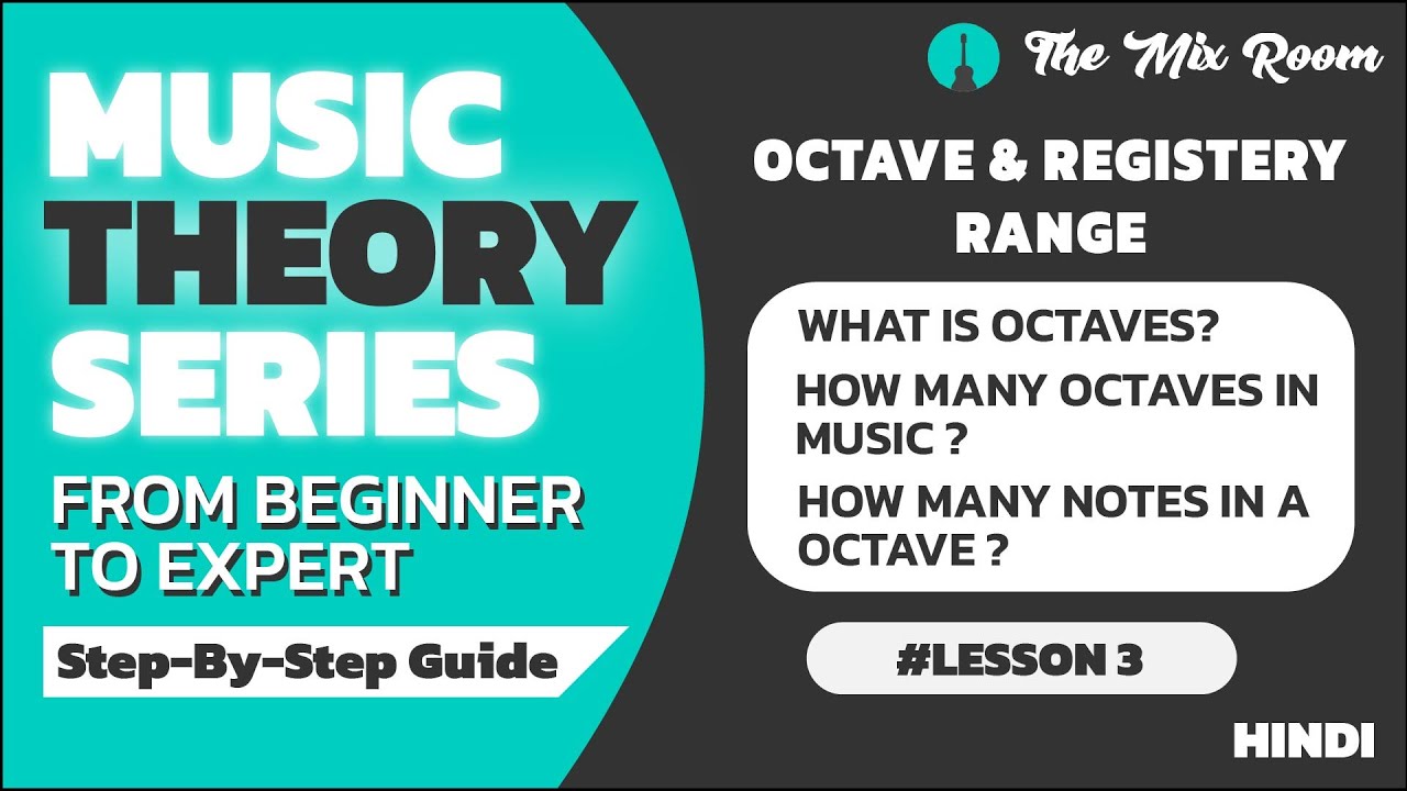 MUSIC THEORY SERIES #lesson 3, EVERYTHING ABOUT OCTAVES. #musictheory ...