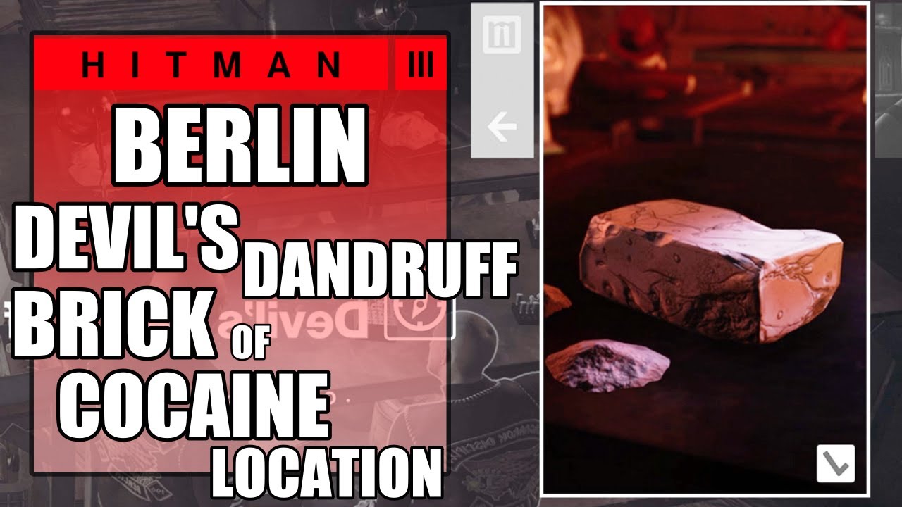 Hitman 3 - Devil’s Dandruff - Get a Brick of Cocaine Location Discovery - PS5 Gameplay - YouTube