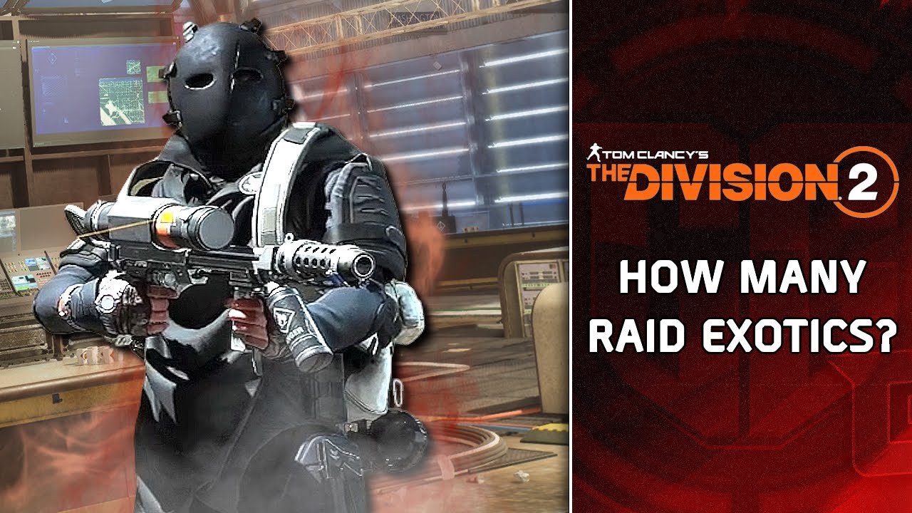 The Division 2: How We Have Given Away Over 7,700 Raid Exotics! - YouTube