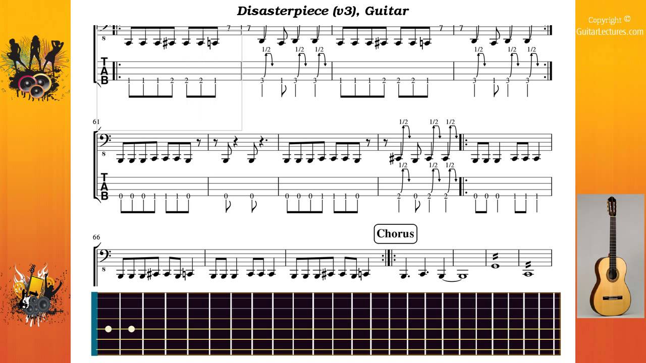 Disasterpiece (v3) - Slipknot - Guitar - YouTube