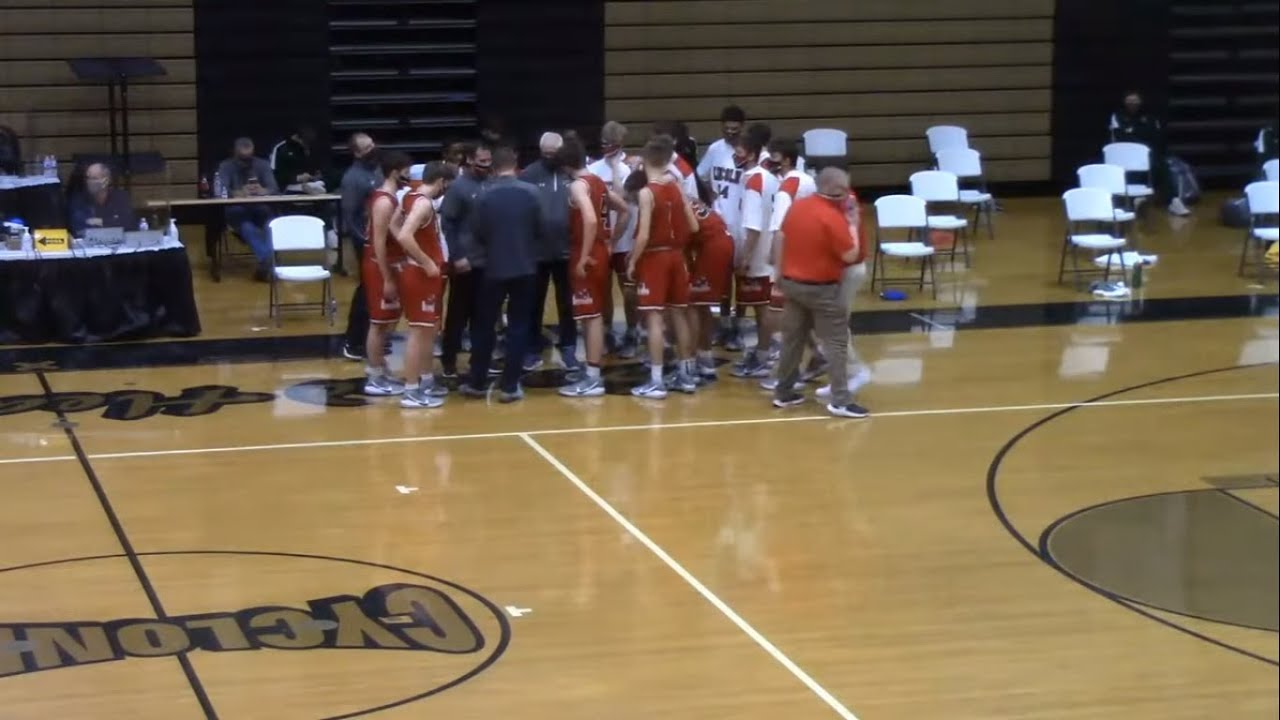 2-20-21 -- Lincoln Railers Boys Basketball at Sacred Heart-Griffin ...