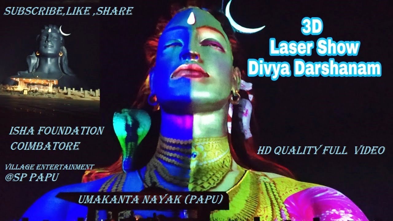ISHA shiv Temple , Adiyogi Divya darshan Isha foundation Coimbatore ...