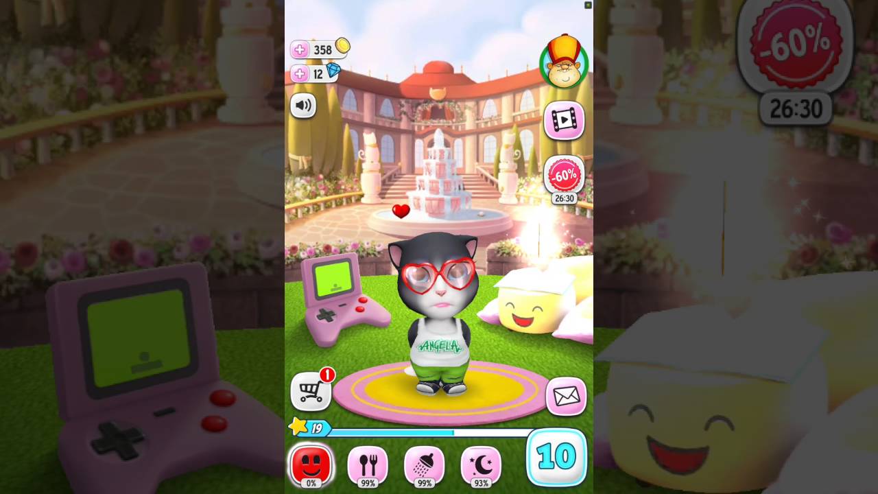 MY TALKING ANGELA PO POLSKU | level 10 | DARMOWE GRY DLA DZIECI i BAJKI ...