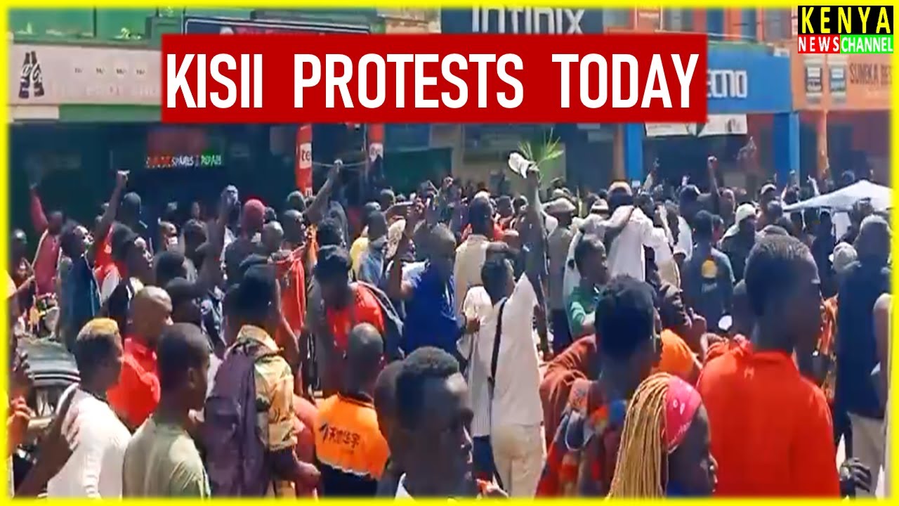 See what happened in Kisii during Protests of Gen Z & Maandamano today ...