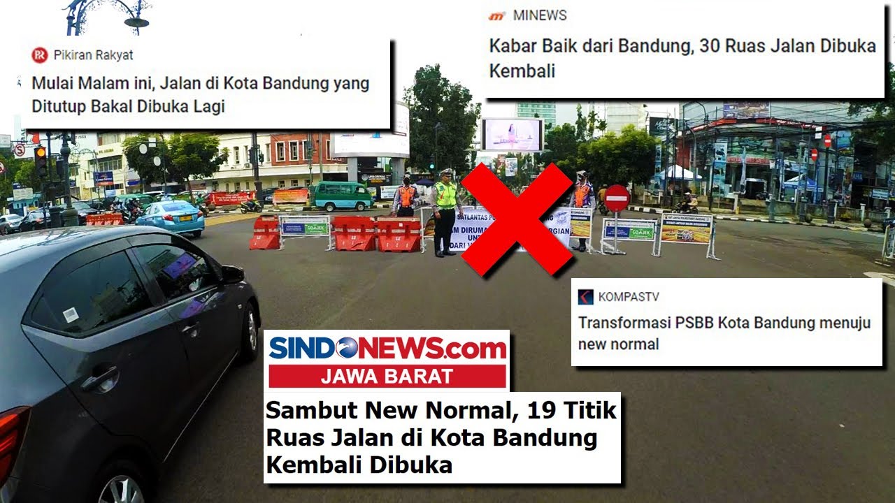Jalan Merdeka Depan BIP Sudah Tidak Ditutup Lagi - Keliling Bandung Di ...