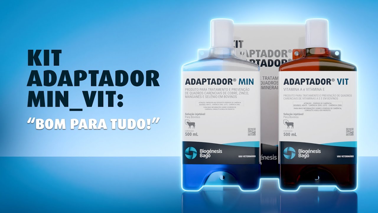 Kit Adaptador Min_VIT: Bom para tudo!! - YouTube